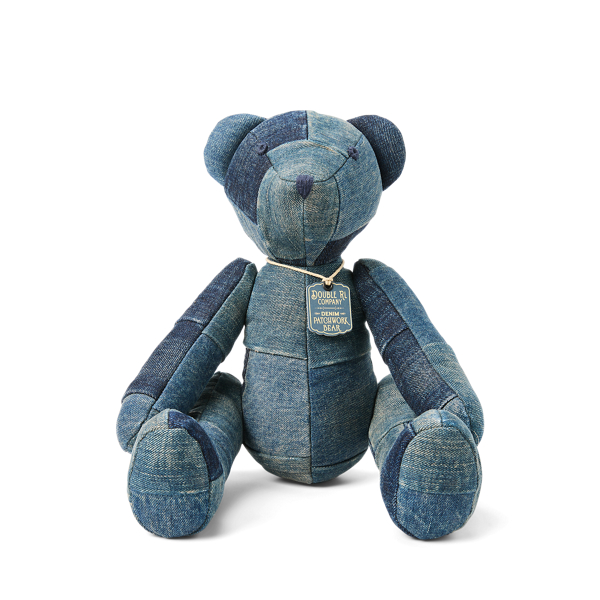 Limited-Edition Denim Patchwork Bear for Men | Ralph Lauren® BR