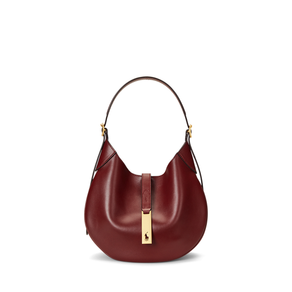 Chianti Polo ID Leather Small Shoulder Bag Polo Ralph Lauren 1