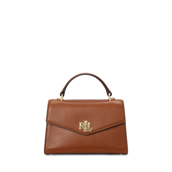 Leather Small Farrah Satchel for Women | Ralph Lauren® TM