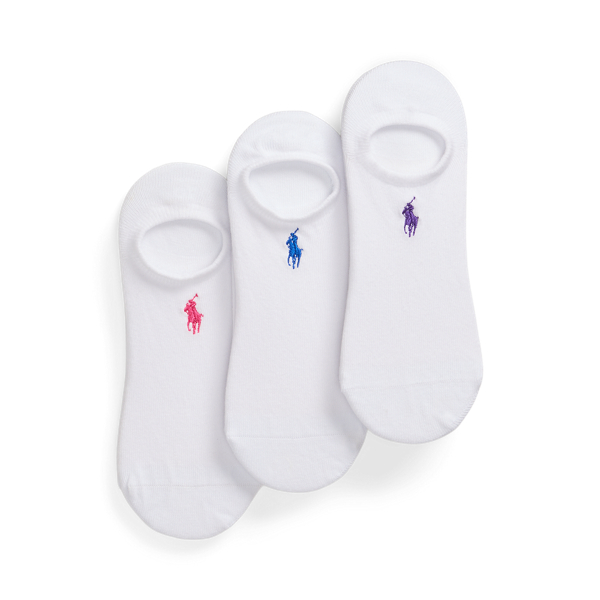 White Gripper Ankle Sock 6-Pack Polo Ralph Lauren 1