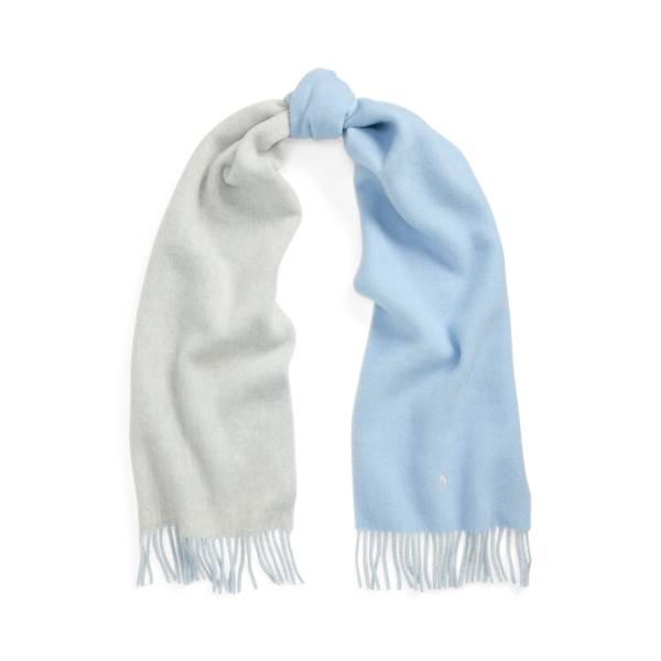 Fringe-Trim Wool Scarf