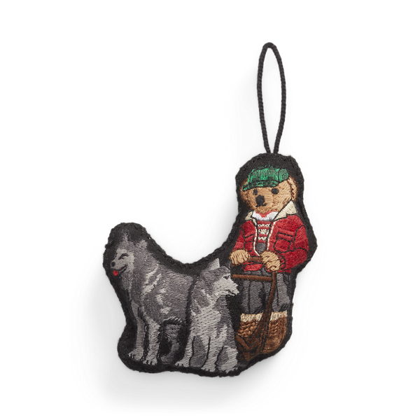 Adorno de Polo Bear con trineo de perros | Ralph Lauren® ES