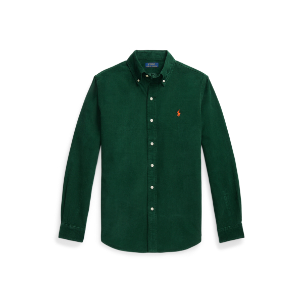 Custom Fit Corduroy Shirt for Men | Ralph Lauren® UK