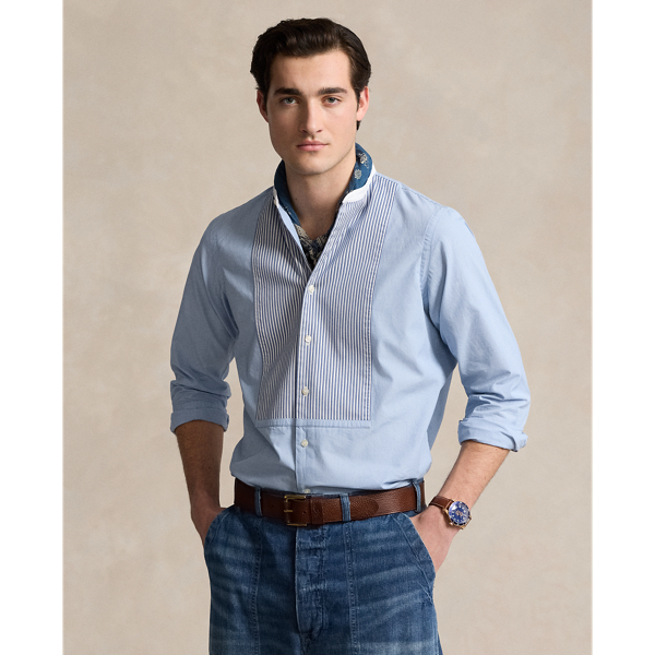 Camisa con pechera Classic Fit para hombre | Ralph Lauren® ES