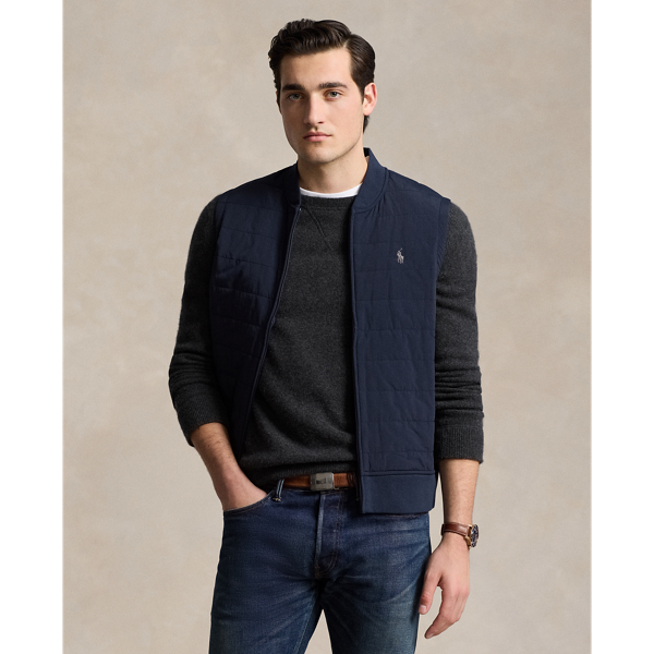 Quilted Hybrid Vest