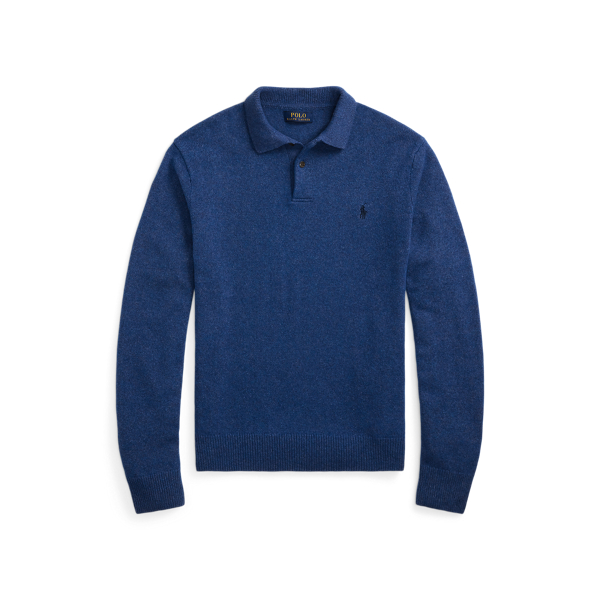 Woll-Baumwoll-Pullover mit Polokragen für Herren | Ralph Lauren® DE