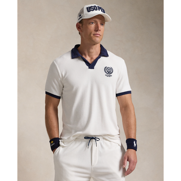 White US Open Terry Polo Shirt Polo Ralph Lauren 1