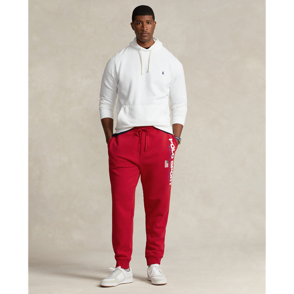 Rl2000 Red Polo Sport Fleece Jogger Pant Big & Tall 1