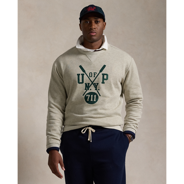 Slub Fleece Graphic Sweatshirt Big & Tall 1