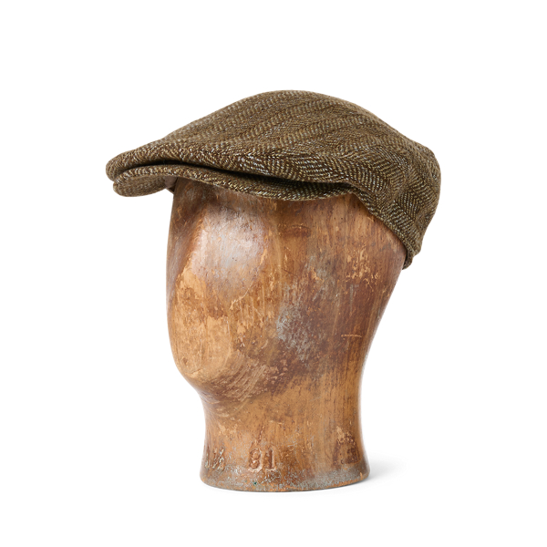 Coppola in misto lino a spina di pesce da uomo | Ralph Lauren® IT