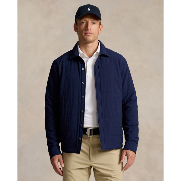 Quilted Stretch Overshirt for Men | Ralph Lauren® UK