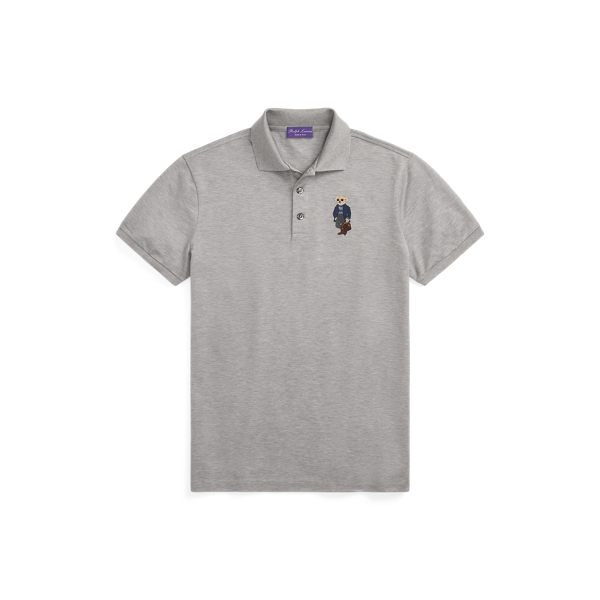 Polo Custom Slim Polo Bear en piqué pour homme | Ralph Lauren® CH