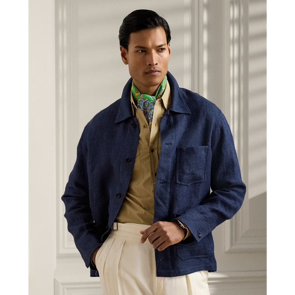Handgeschneiderte Jacke Burnham für Herren | Ralph Lauren® DE