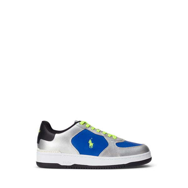 Masters Court Leather Trainer for Men | Ralph Lauren® UK